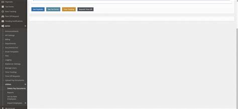 Deleting A Pay Document Instaff Knowledgebase