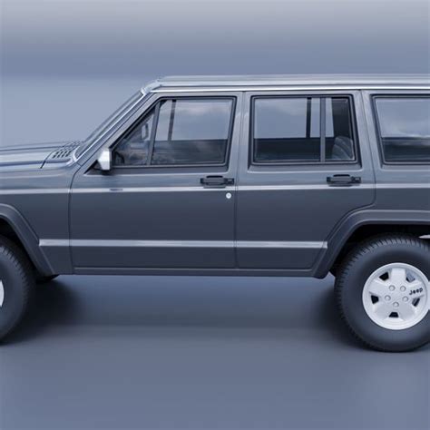 🚗 Jeep Cherokee Xj 1984・ 3d File For ・cults