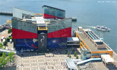 Japanese Architecture Osaka Aquarium Kaiyukan And A Travel Tip
