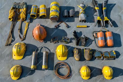 Premium Photo Standard Construction Safety Equipment For Construction