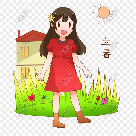 Flor De Primavera Animada