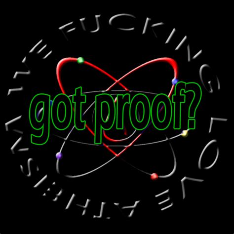 Atheist Atom Logo Atheism Is Unstoppable Wall And Art Print Atheist