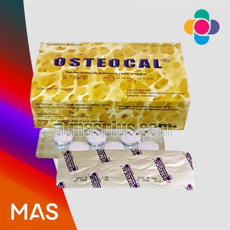 Produk Osteocal 72 S Tab Pt Murni Aik Sukses