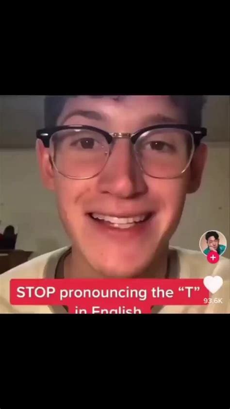 stop pronouncing the t ifunny