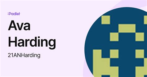 Ava Harding 21anharding Profile Padlet