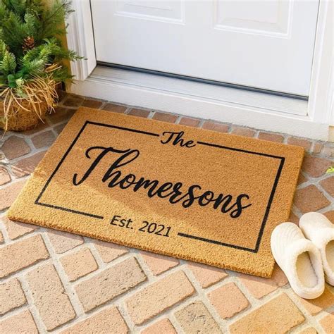 Custom Doormat Etsy