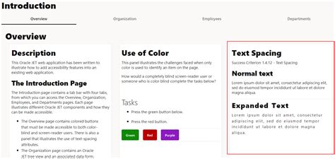 Oracle Jet App Für Barrierefreiheit Testen Visuelle Prüfung