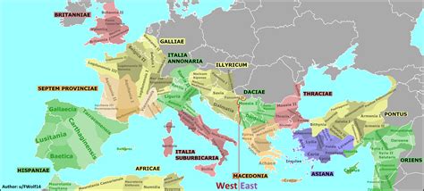 Mapa De Europa 400 En Roma En Este Mapa Todos Los Caminos Llevan A