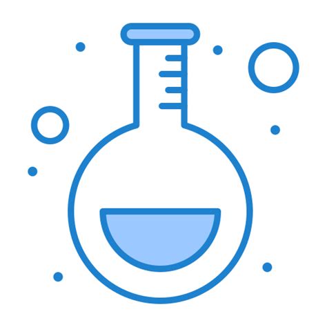 Flask Generic Blue Icon