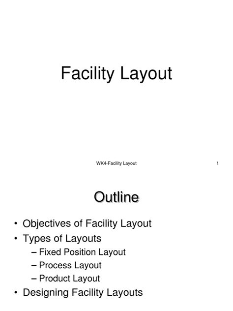 Facility Layout Pdf Graph Theory Industries