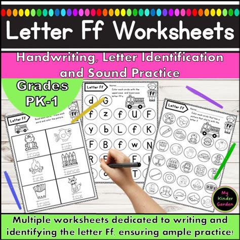 Letter F Handwriting Worksheets Letter Of The Week Alphabet