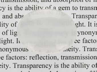 Gemstone Transparency