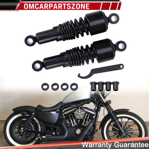 Pair Lowering 267mm 10 Shocks Absorbers For Harley Sportster Xl 883