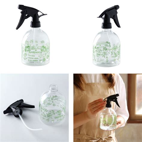 Dショッピング スプレーボトル ガーデン 500ml （ 霧吹き トリガースプレー ウォータースプレー 水 プラスチック スプレー ボトル 水やり 室内 ガーデニング 観葉植物 葉 花 掃除