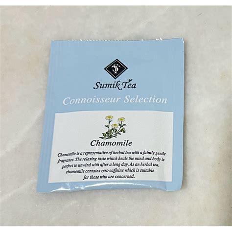 Sumik Tea Chamomile 4 Teabags Without Box Shopee Malaysia