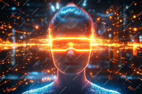 Neuron Growth Neuron Impulse And Neuron Interaction Futuristic Human