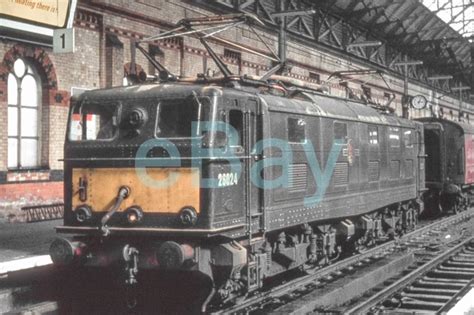 Uk Diesel Train Railway Photograph Of Class 76 E26024 Loco Rm76 26 £1