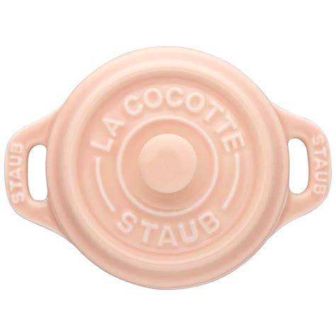 Staub Pastel Macaron Stoneware Mini Cocottes Set Of 6 Sur La Table