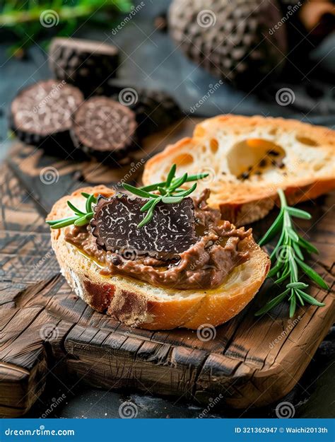 Black Winter Truffles And Truffle Cross Section The Most Famous Of The