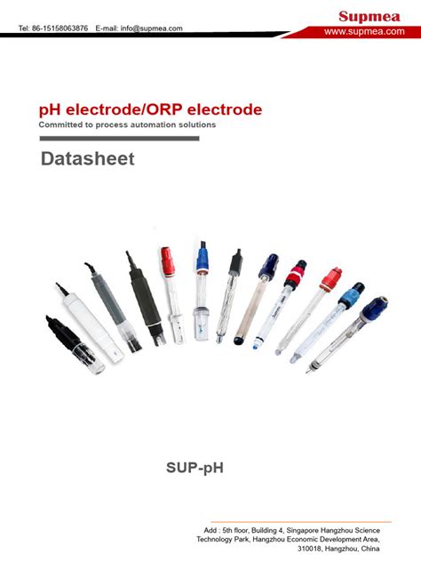 Ph Sensor Datasheet Pdf Ph Sensor