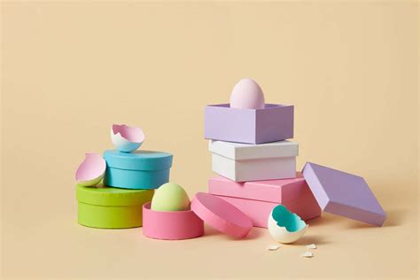Download T Box With Pastel Easter Eggs Wallpaper