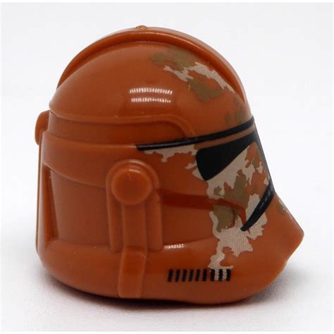 Lego Clone Trooper Helmet Phase 2 With Geonosis Clone Trooper