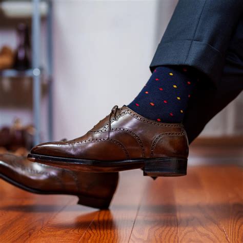 Patterned Dress Socks For Men Boardroom Socks