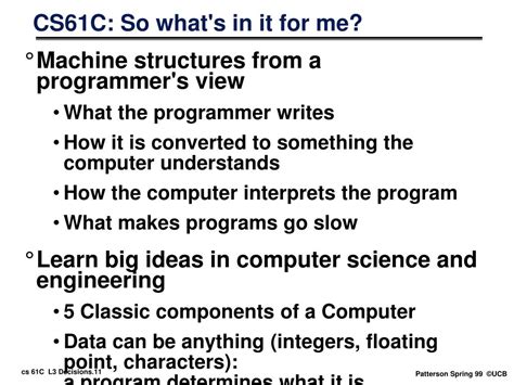 Ppt Cs61c Machine Structures Lecture 1 Powerpoint Presentation Free Download Id5737786