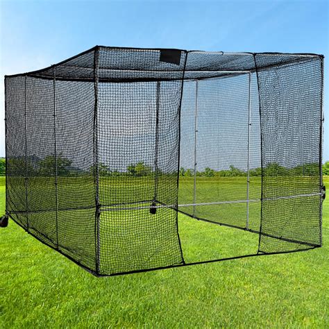 Portable Batting Cage On Wheels At Carol Rainey Blog