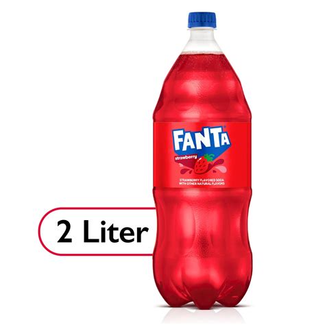 Botellas De Plástico De Fanta De Dos Litros Opción Refrescante Y