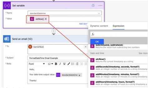 Formatdatetime In Power Automate