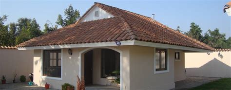 Construcción De Una Casa Con Techo De Tejas En Talagante Homify