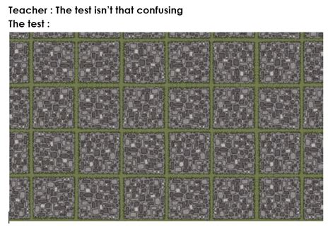 The Test Is Confusing Rmemes