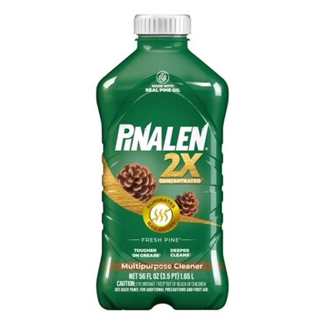 Pinalen 2x Concentrated Multipurpose Cleaner Fresh Pine Scent 56 Fl Oz