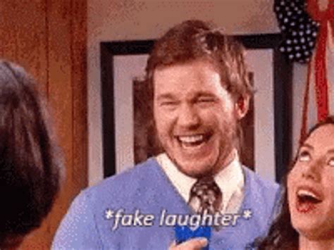 Chris Pratt Fake Laugh 