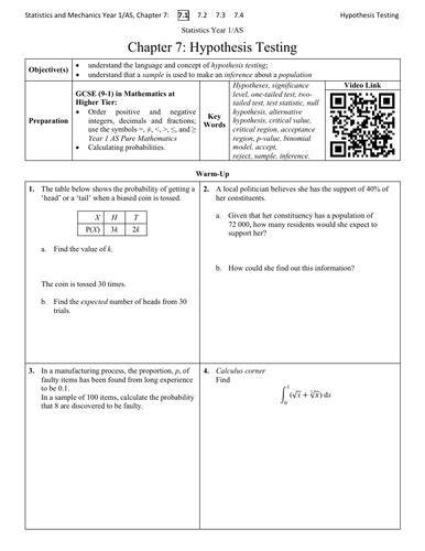 Free A Level Maths Course Notes Teaching Resources