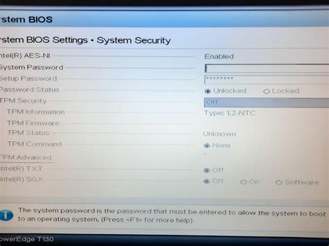 Dell Poweredge T130 Bios Setup Password Reset Rdell