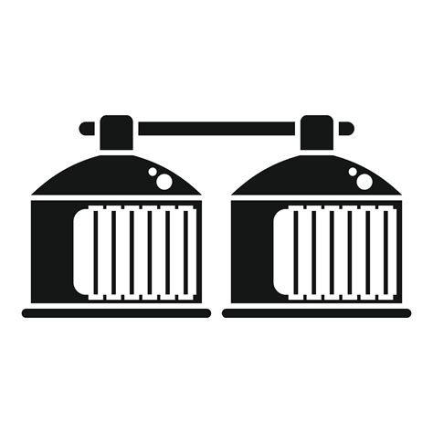 Bioreactor Tanks Equipment For Making Beer Icon Simple Style 49065804