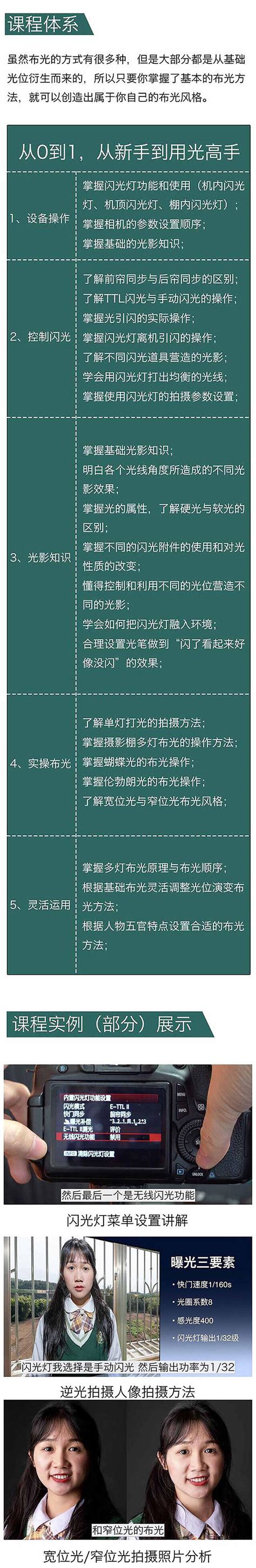 【影棚人像】摄影布光30课哔哩哔哩bilibili