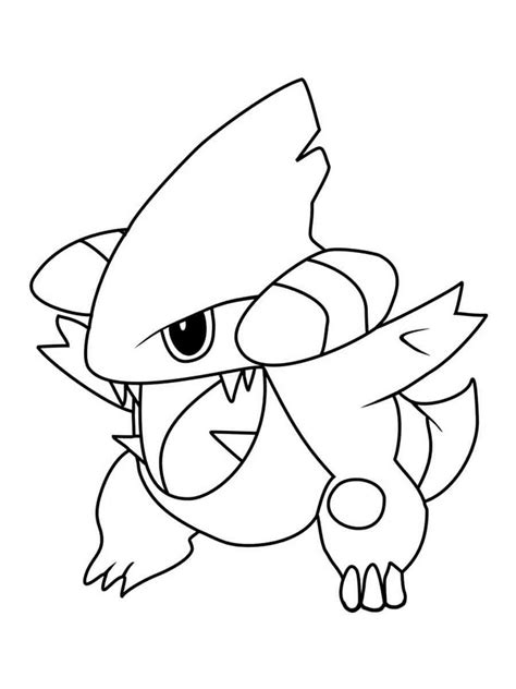 Epic Gible Pokemon Coloring Pages To Download Koloringpages