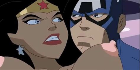 DRAWN HENTAI Superhero Hentai Wonder Woman Vs Captain America Tnaflix Com