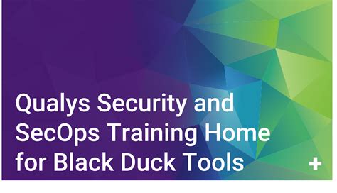 Qualys Security And Devsecops Training