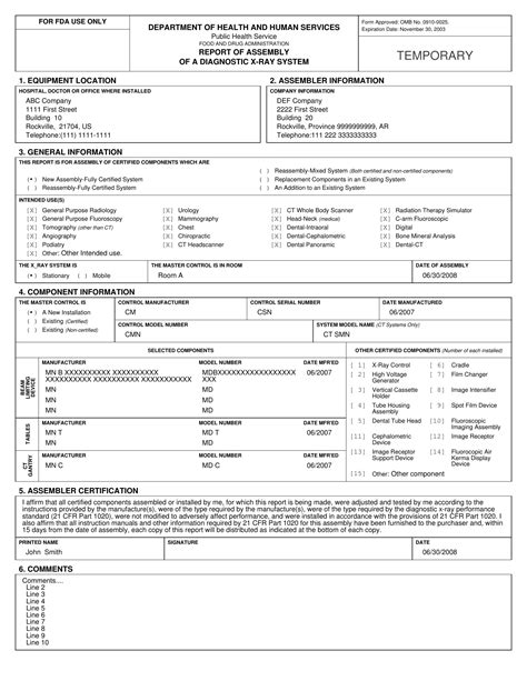 Fda 2579 Form ≡ Fill Out Printable Pdf Forms Online