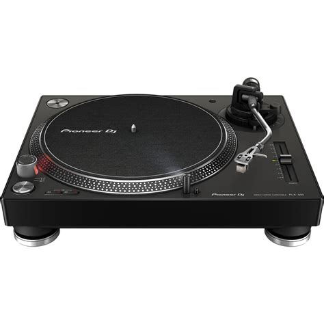 Pioneer Plx500 Black High Torque Direct Drive Turntable Single The