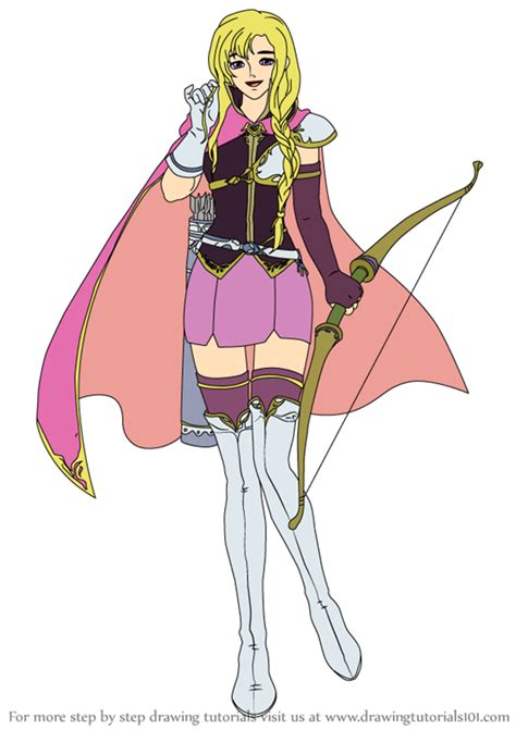 How To Draw Louise From Fire Emblem Fire Emblem Step By Step