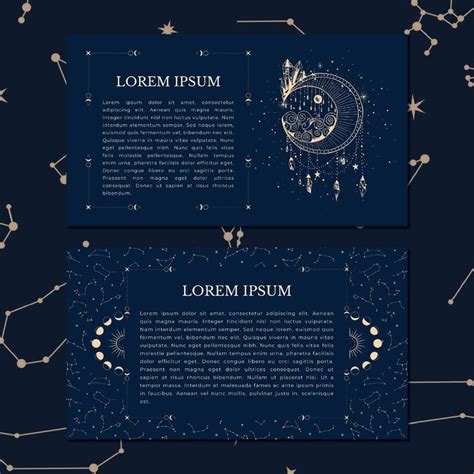 Celestial Canva Template 18 Slides Powerpoint Background Design