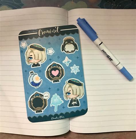 Freminet Sticker Sheet Etsy
