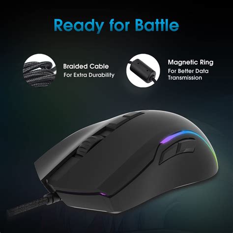 Buy Amkette Evofox Phantom Pro Wired Gaming Mouse Online