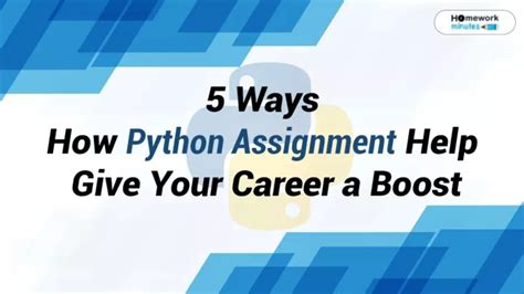 Ppt 5 Ways How Python Assignment Help Give Your Career A Boost Powerpoint Presentation Id