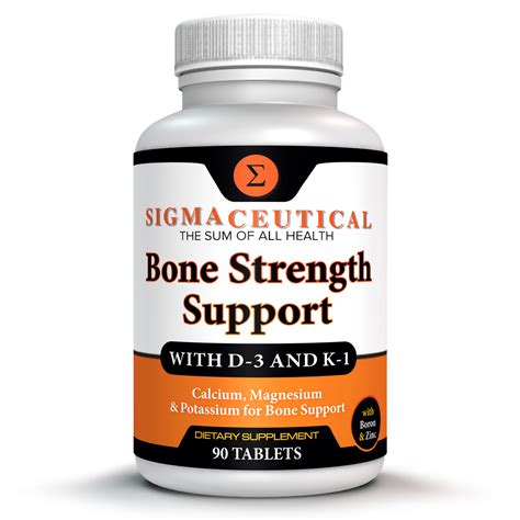 Bone Strength And Support Supplement 90 Tablets